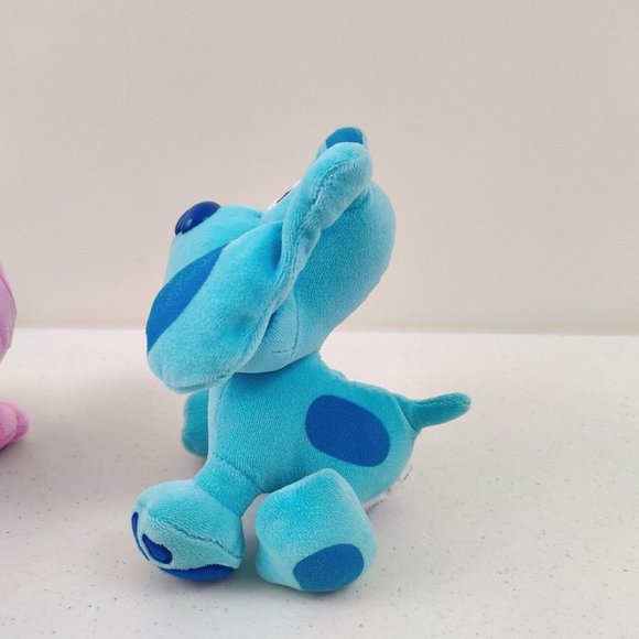 Unbranded | Toys | Blues Clues Blue Magenta Lot Of 2 Stuffed Plush Dogs ...